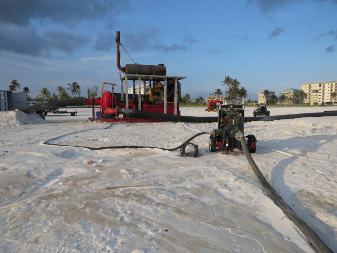 Beach renourishment expected to be completed this week - FORT MYERS ...